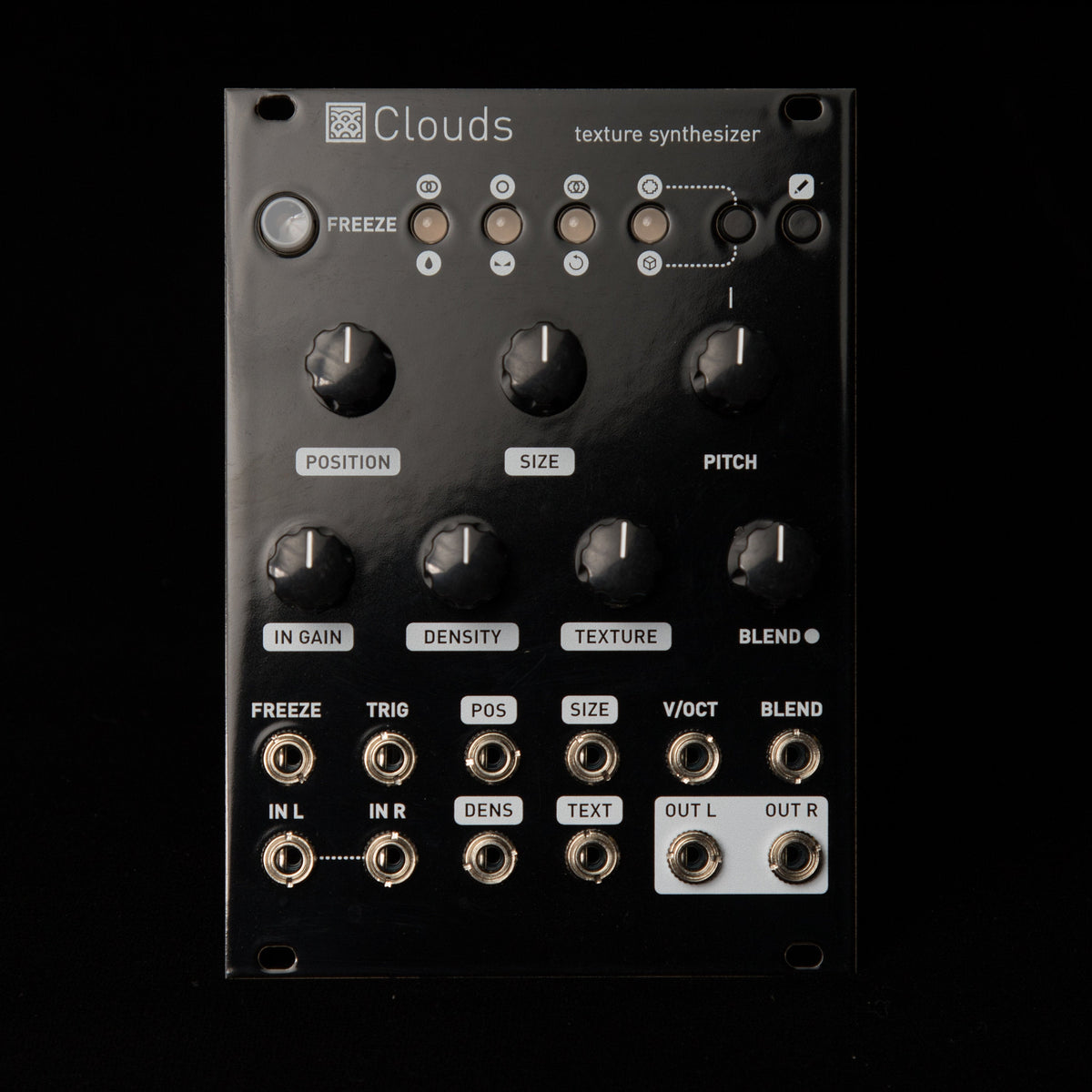 Mutable Instruments Clouds Eurorack Modular Synthesizer (Gloss Black ...